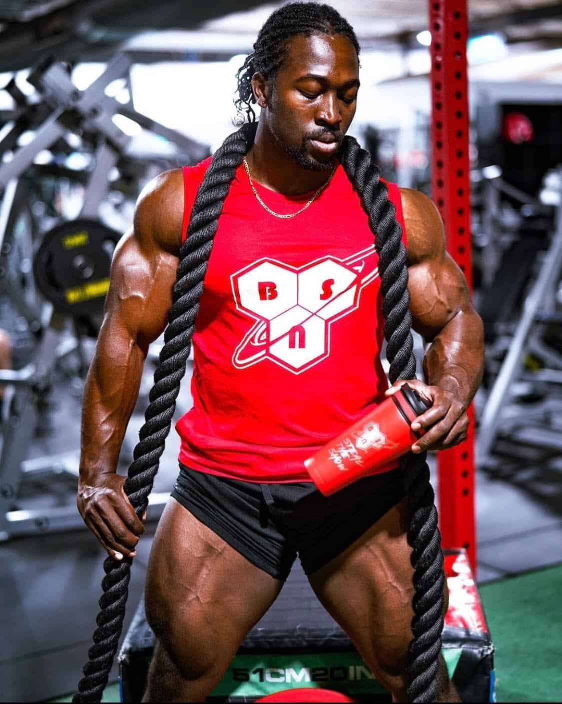 Kwame Duah With The Super Cut Physique - Theirson Diary