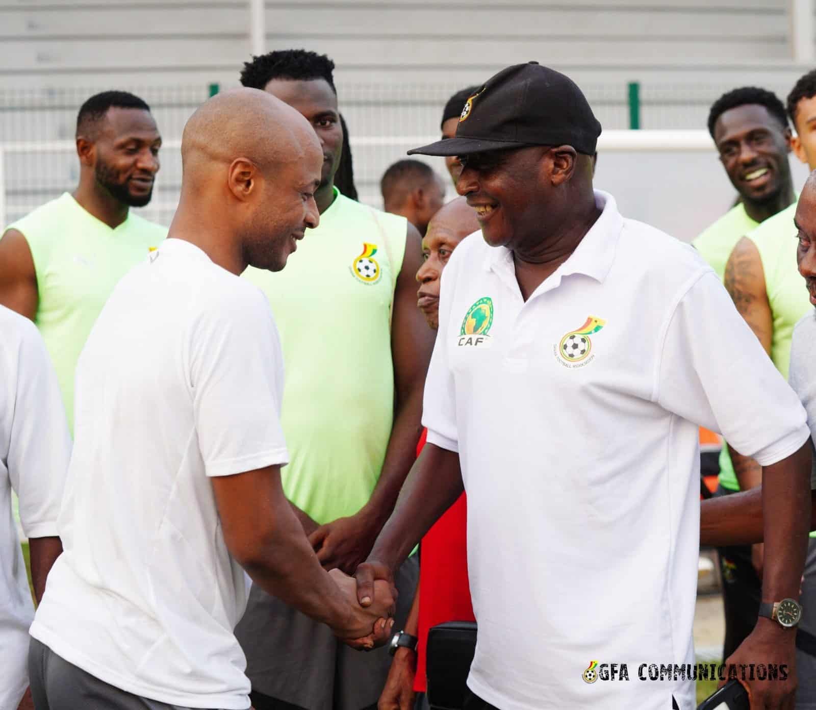 Black Stars Meet Ghana’s Football Legends - Theirson Diary
