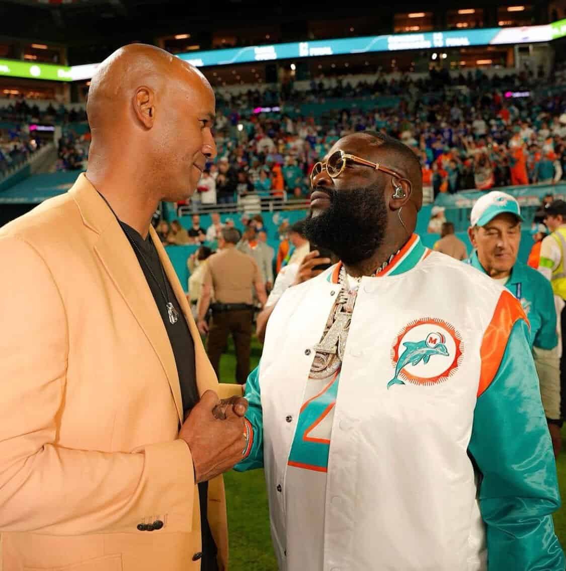 Rick Ross Lights Up Miami Dolphins Arena - Theirson Diary