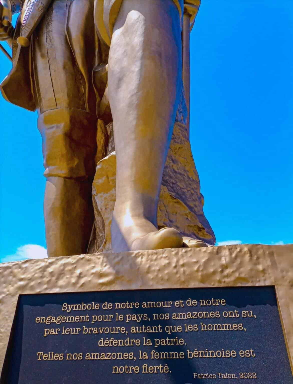 The majestic Amazon Statue in Benin - Theirson Diary